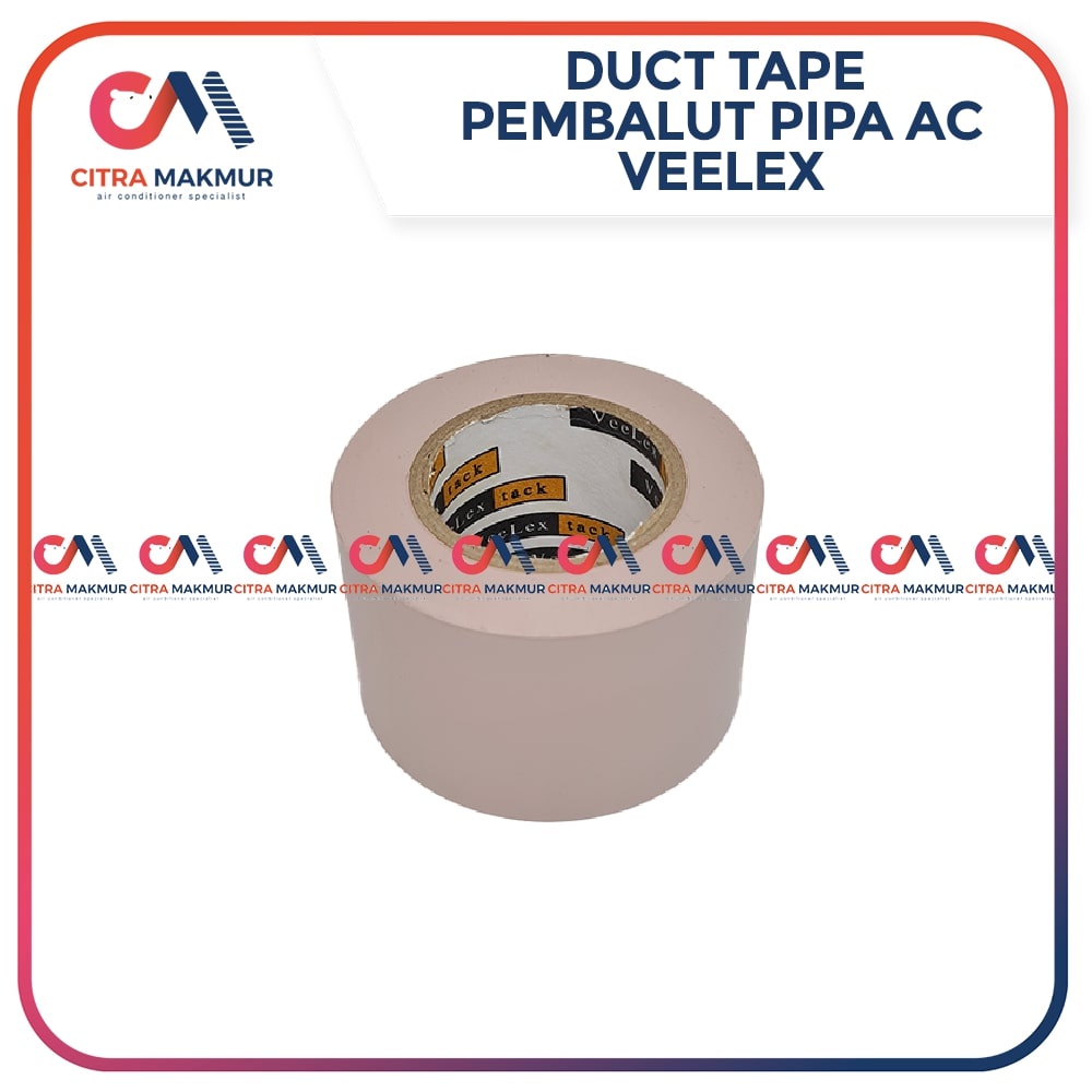 Duct Tape Pipa AC merk Veelex Tack Selang Pembalut Lakban Lem Isolasi ...