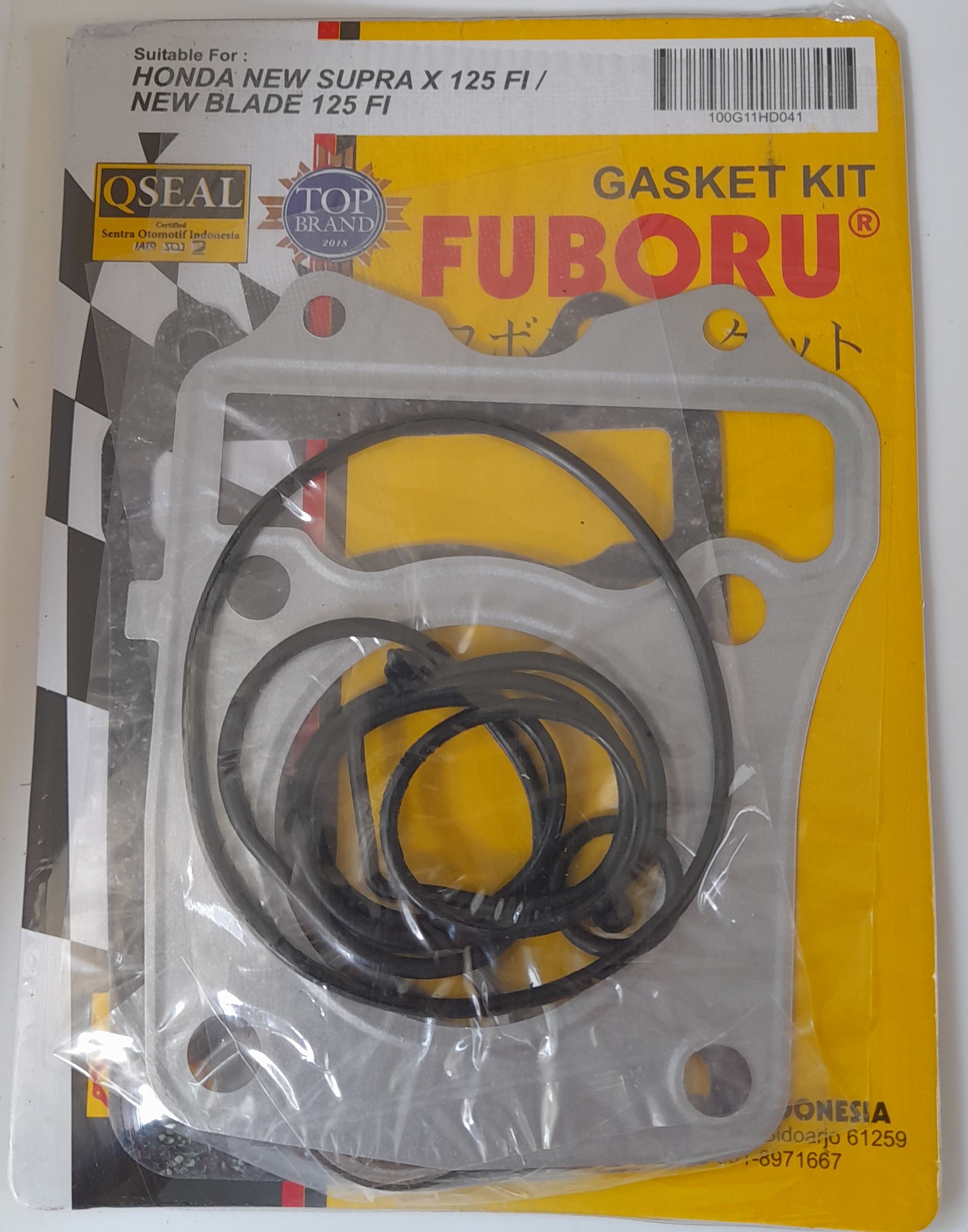 PAKING HONDA NEW SUPRA X 125 FI NEW BLADE 125 FI TOP SET FUBORU ...