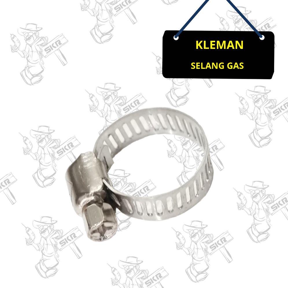 Klem - Kleman Selang 1/2" Stainless Klem Pengencang - Pengikat 1/2 inch ...