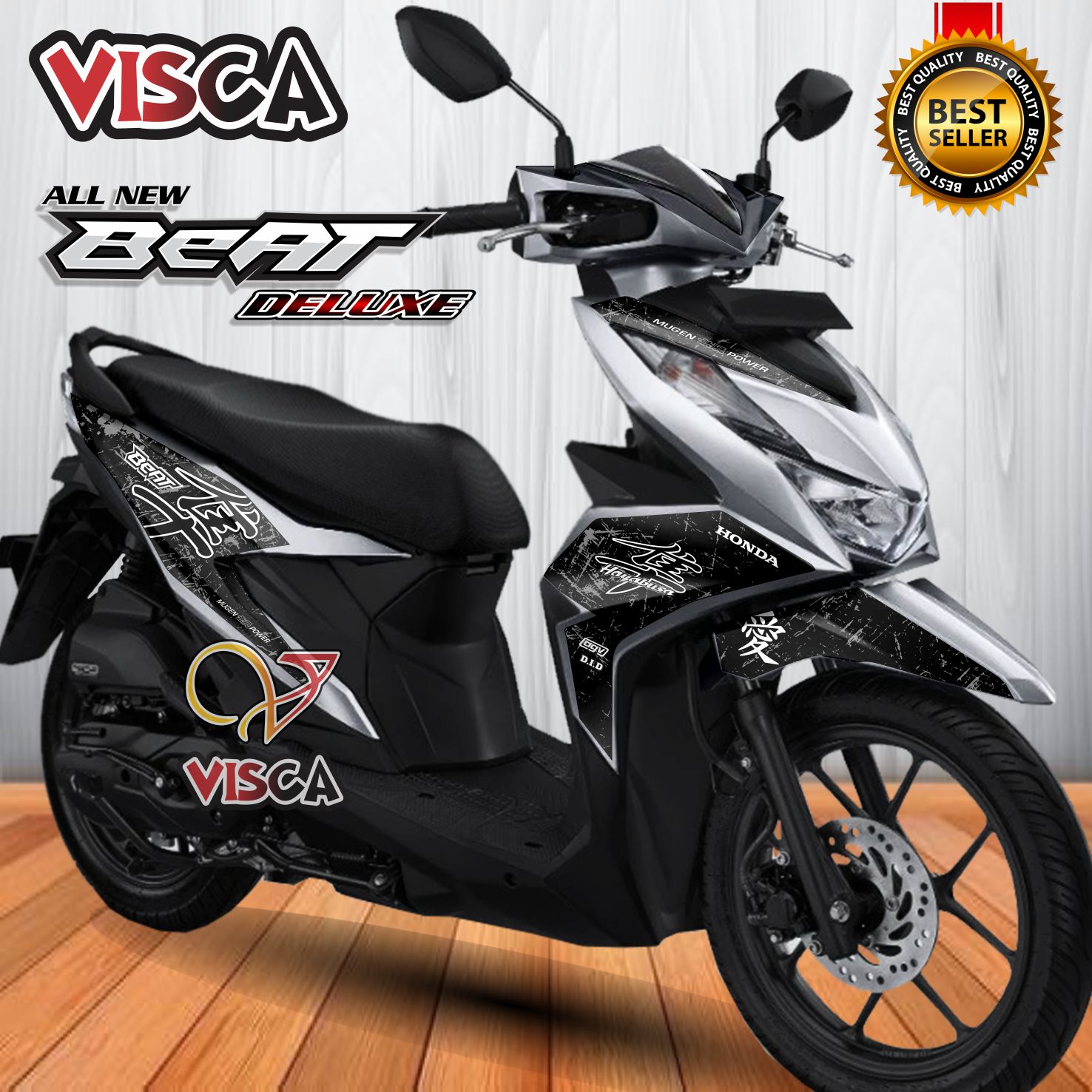 Stiker Striping Beat Deluxe - Stiker Striping Beat Street 2020 - 2022 ...