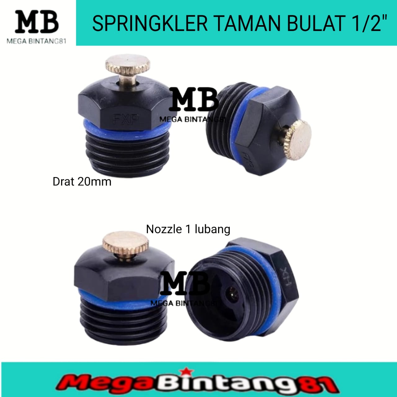 Kincir air pertanian sprinkler air taman springkler alat siram taman ...