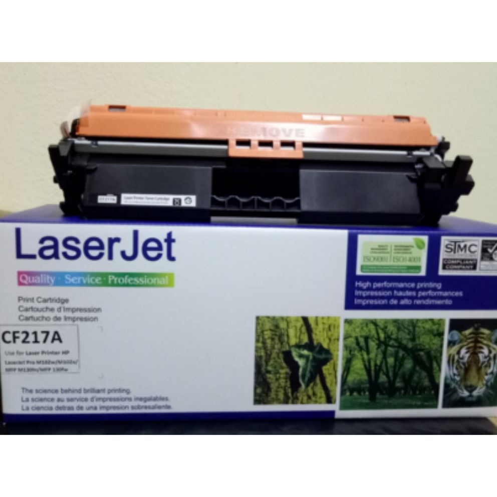 TONER CATRIDGE COMPATIBLE HP 17A CF217A PRINTER HP LASERJET PRO M102 ...
