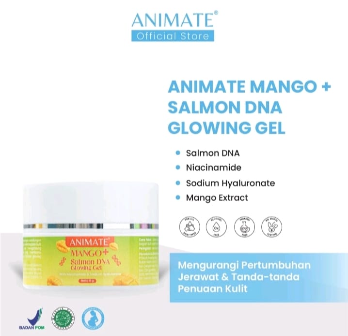 (BPOM) ANIMATE DAY/ NIGHT CREAM WHITENING/GLOWNG/ACNE (ORIGINAL ...