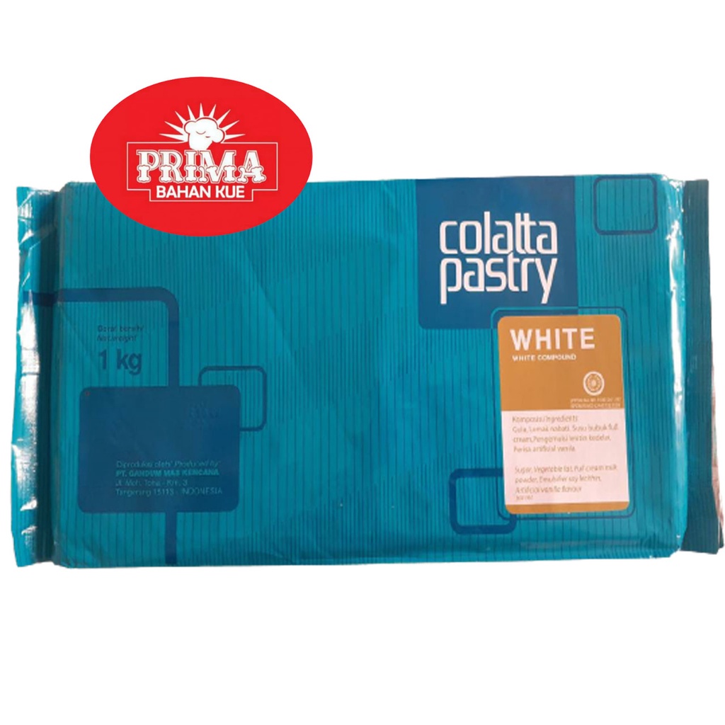 COKLAT BLOK COLATTA PASTRY WHITE 1KG | Lazada Indonesia