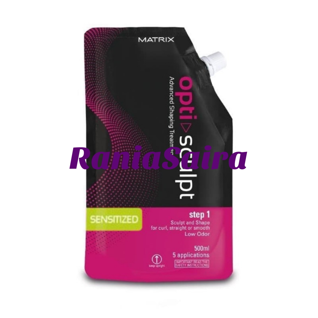 MATRIX Optisculpt / Opti Sculpt 500ml STEP 1 Matrik Obat Pelurus Rambut ...