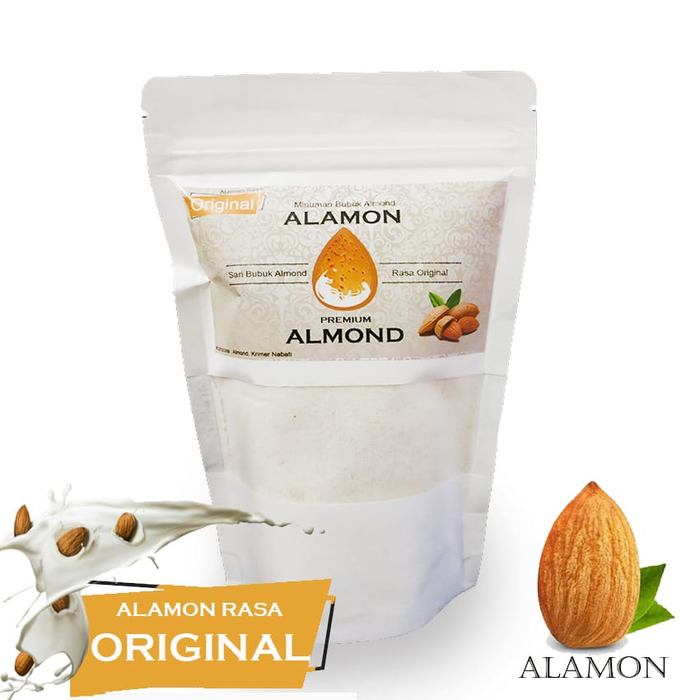 Alamon Susu Almond Bubuk / ASI Booster & Brain Nutrition 170 gr ...