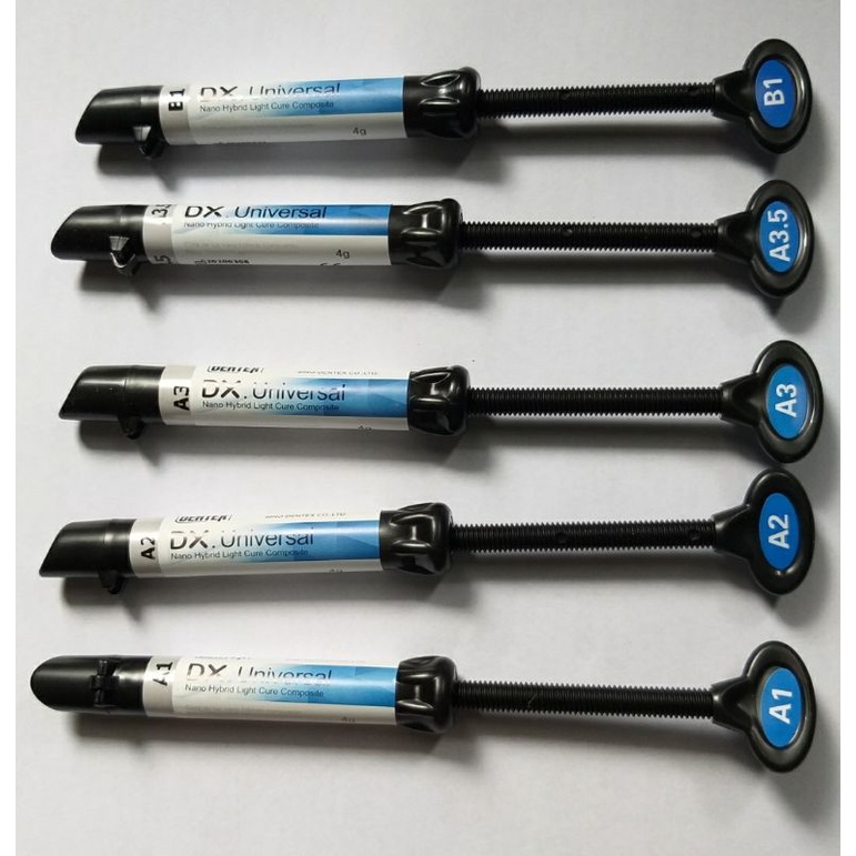 1 pcs Composite Dentex 4gr (A1, A2, A3, A3.5, B1) tambal gigi dan Lem Behel | Lazada Indonesia