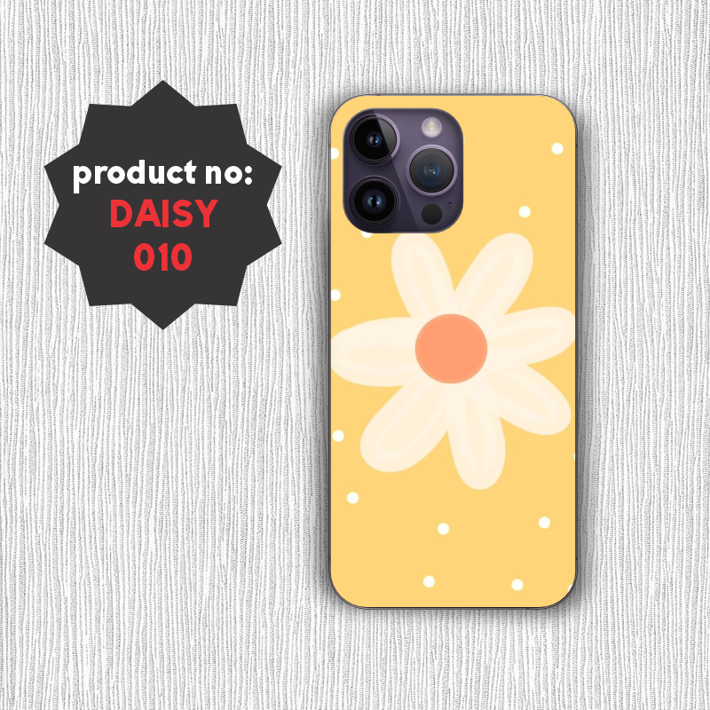 Stiker HP Anti Jamur Bunga Daisy Floral Stiker Pelindung All Type ...
