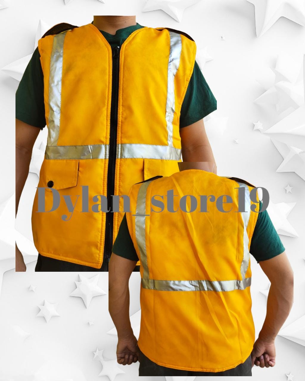 Rompi Parasit / Parasut - Rompi Safety - Rompi Proyek - Rompi Ojek ...