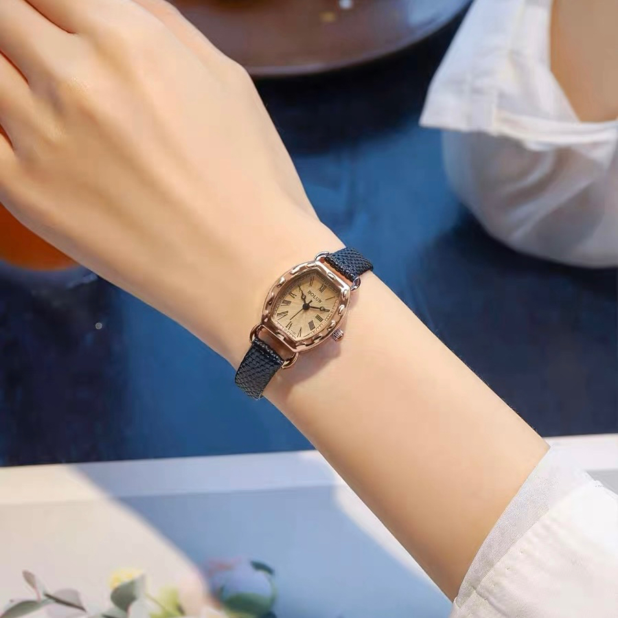 Jam Tangan Wanita Romawi Klasik Mode Kuarsa BOLUN Tali Premium | Lazada ...
