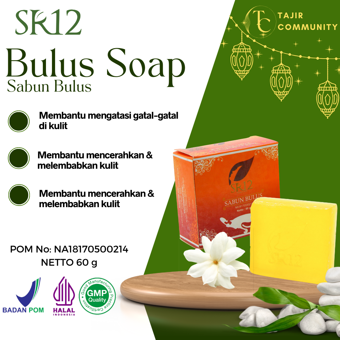 Sabun Bulus SR12 Asli Original BPOM / Bulus Herbal Soap | Lazada Indonesia