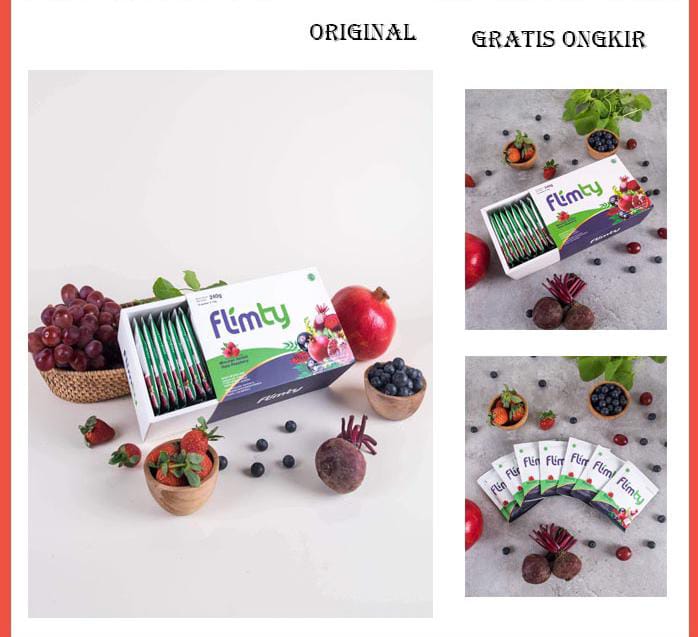 FLIMTY FIBER DETOX ANTIDIOKSIDAN RASA RASPBERRY/BLACKCURRANT 1 SACHET ...