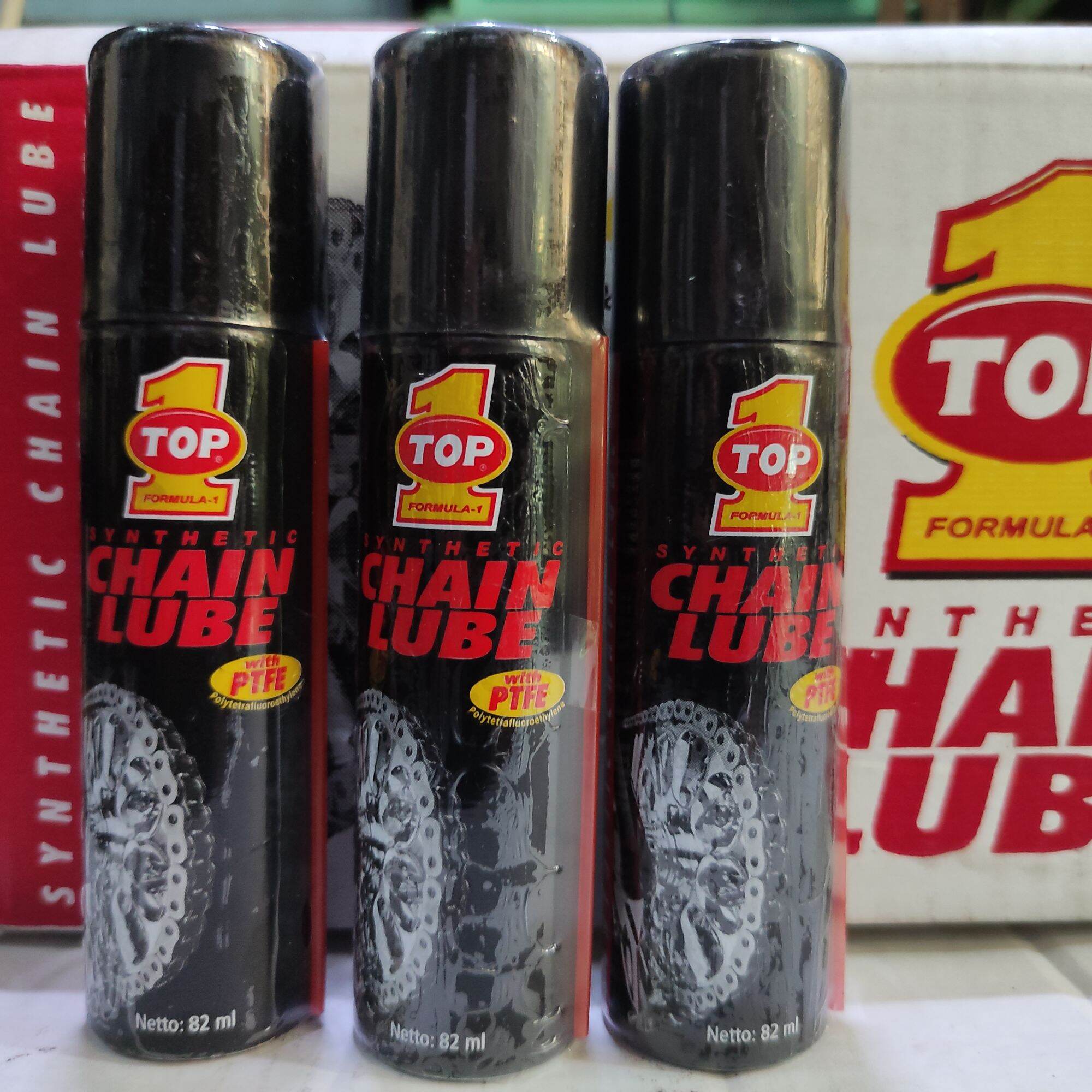 TOP 1 OLI SYNTHETIC CHAIN LUBE DOT-3 82 ml | Lazada Indonesia