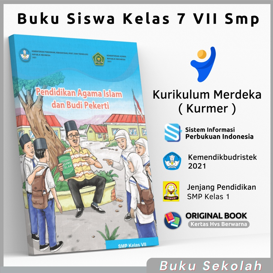 Buku Pelajaran PAI Kelas 7 Smp/Mts Kurikulum Merdeka Belajar Mengajar ...