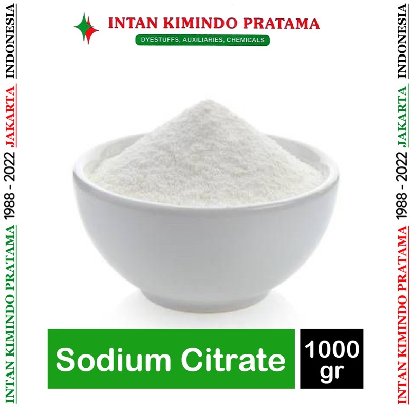 Trisodium Citrate, Sodium Sitrat, Natrium Citrate 1kg Pengawet Makanan ...