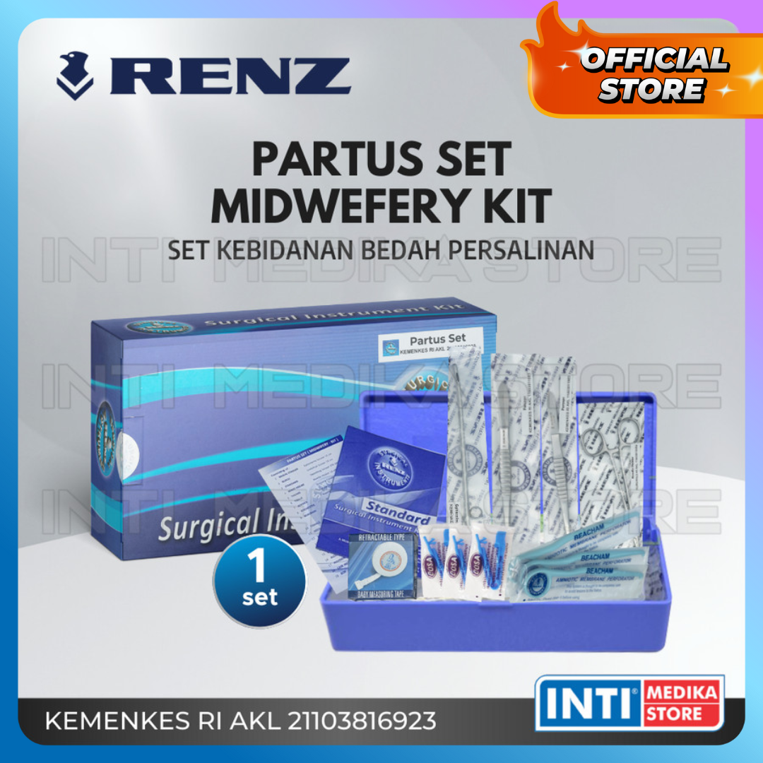 RENZ - Partus Set | Alat Medis Operasi Persalinan Bidan | Surgical Kit ...