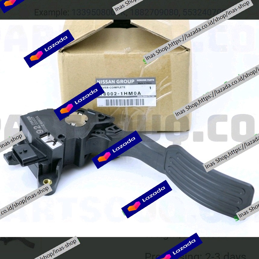 March K13 Sensor Pedal Gas Nissan Original App sensor | Lazada Indonesia