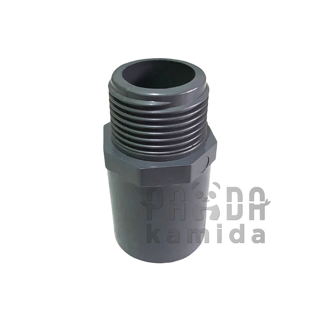 VOSCAR SDL 3/4" Sok Drat Luar PVC 3/4 inch Valve Socket Pipa Paralon ...