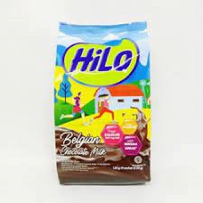 HILO Belgian Chocolate Milk Pouch 4 Sachet x 30gr | Lazada Indonesia