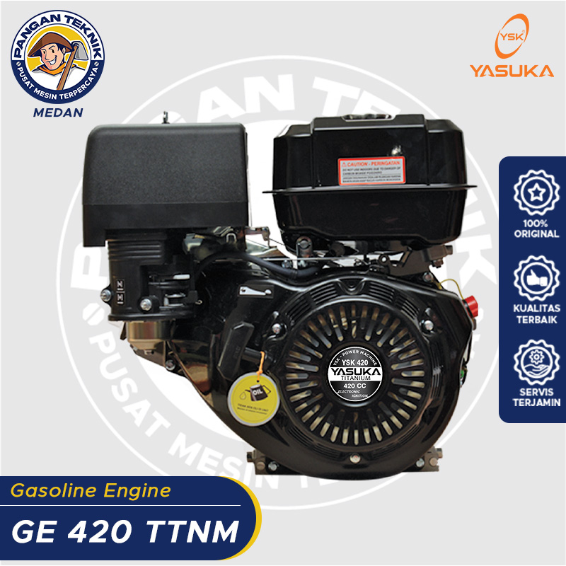 MESIN PENGGERAK BENSIN YASUKA TITANIUM | GX 420 YASUKA TITANIUM | MESIN ...
