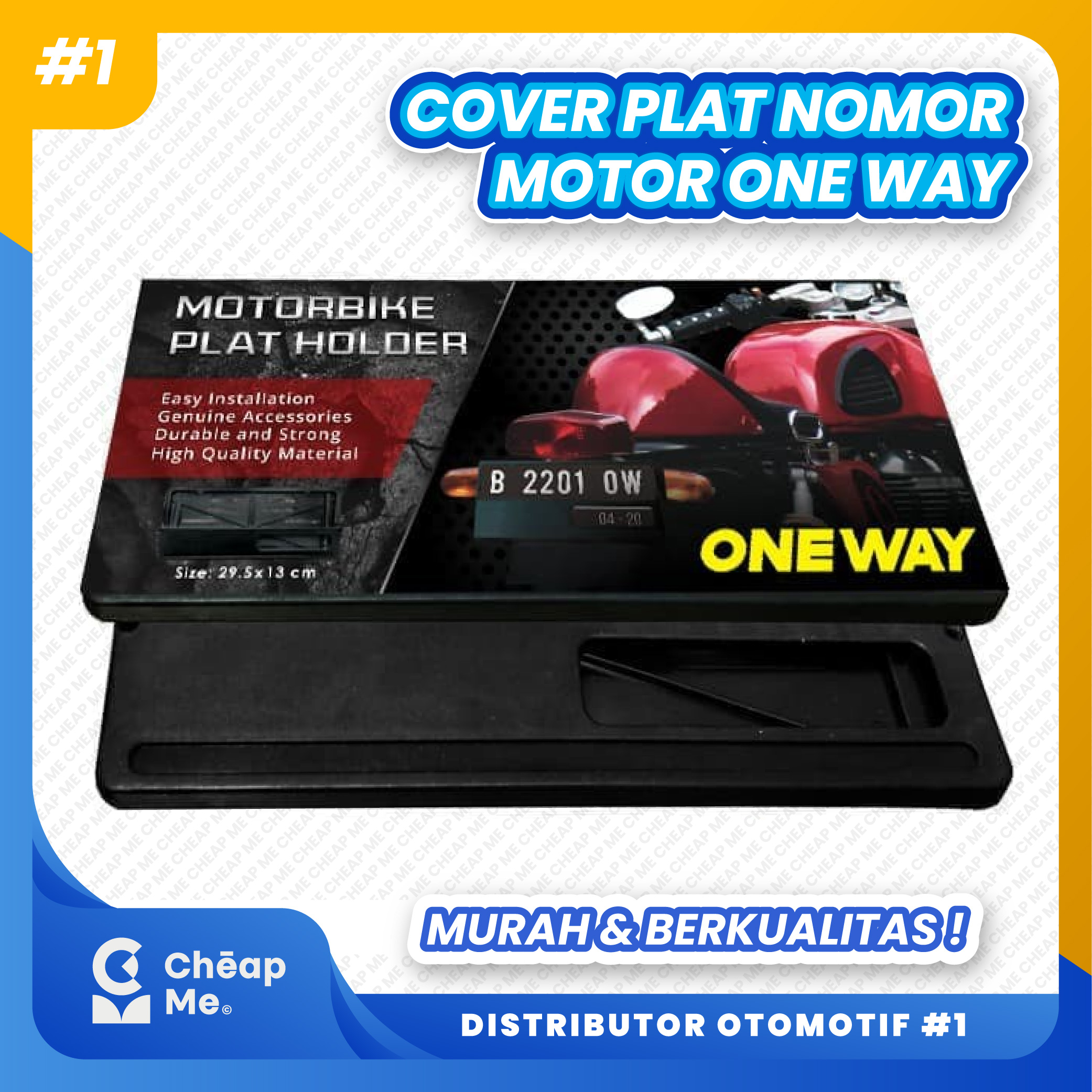 [ MURAH POL ] Tempat Plat Nomor / Dudukan Plat Nomor / Frame Plat Nomor ...