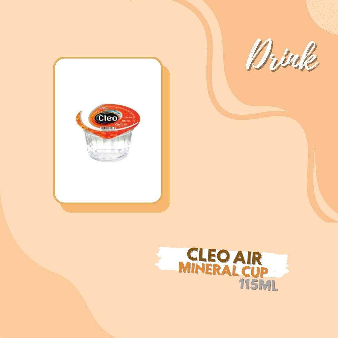 DRINK | MINUMAN | CLEO AIR MINERAL | CLEO CUP | CLEO CUP 115ML | Lazada ...