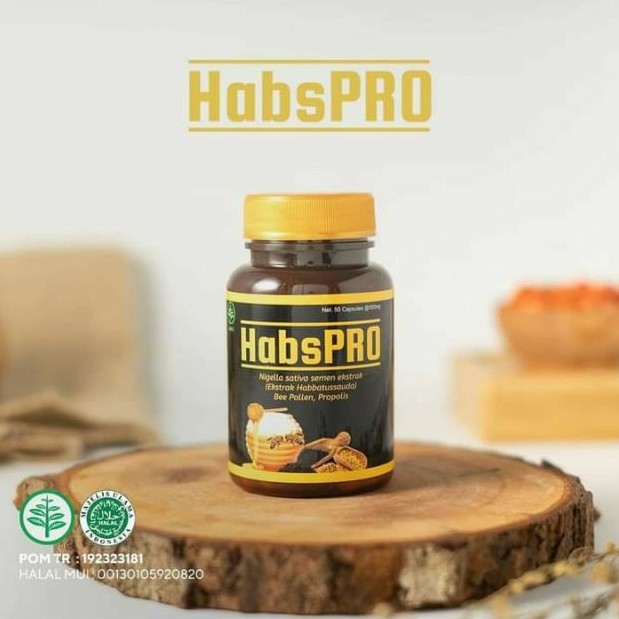 HabsPRO 1 Botol isi 50 Kapsul [TANPA HOLOGRAM] | Lazada Indonesia