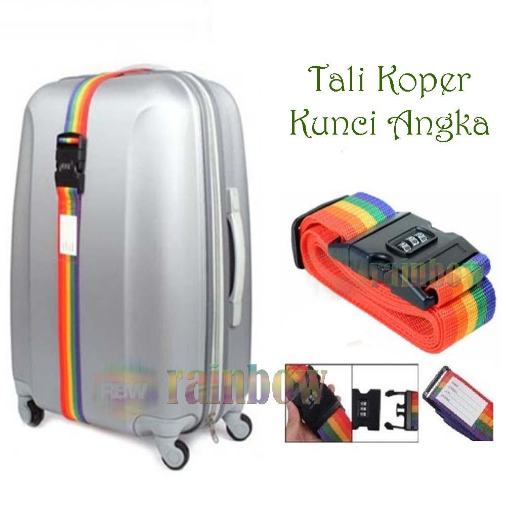 Tali Koper Kunci Angka - Luggage Strap Number Key Tali Pengikat Koper ...