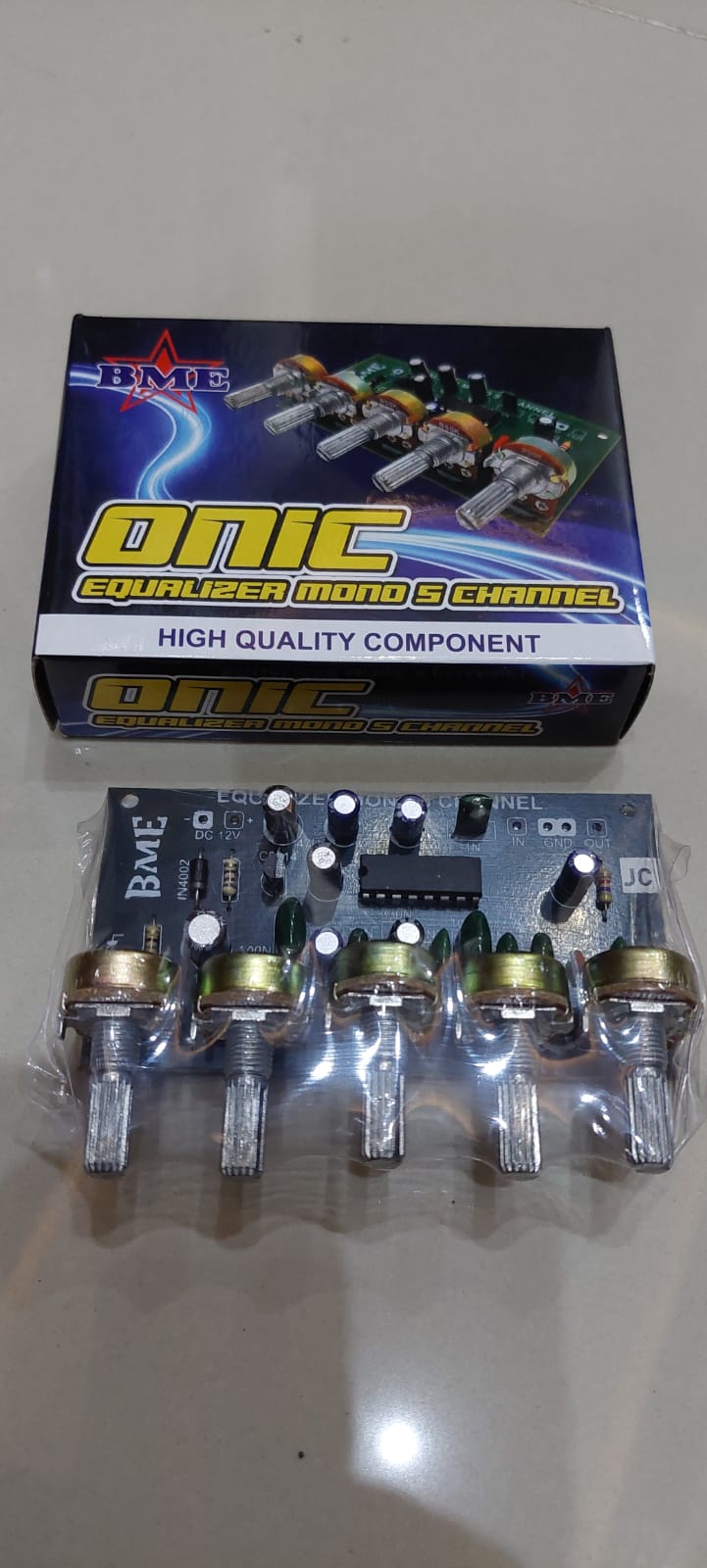 Kit Equalizer 5 Channel onic Potensio Putar | Lazada Indonesia