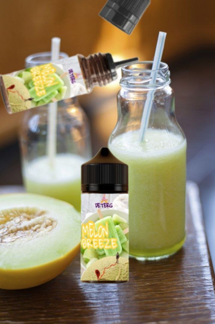 KOLEKSI Botol Plastik Isi 30ml Rasa Melon Breeze Mod pod | Lazada Indonesia