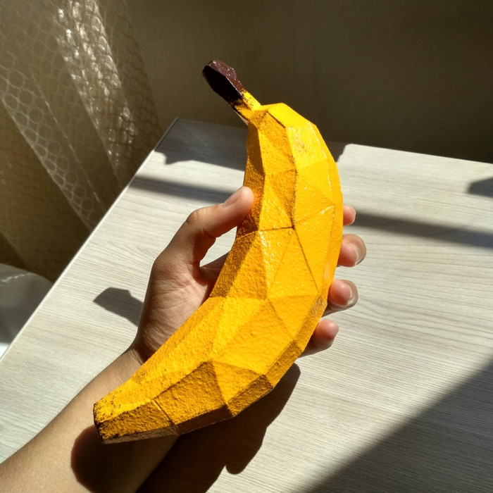 Low Poly Banana Papercraft | Lazada Indonesia