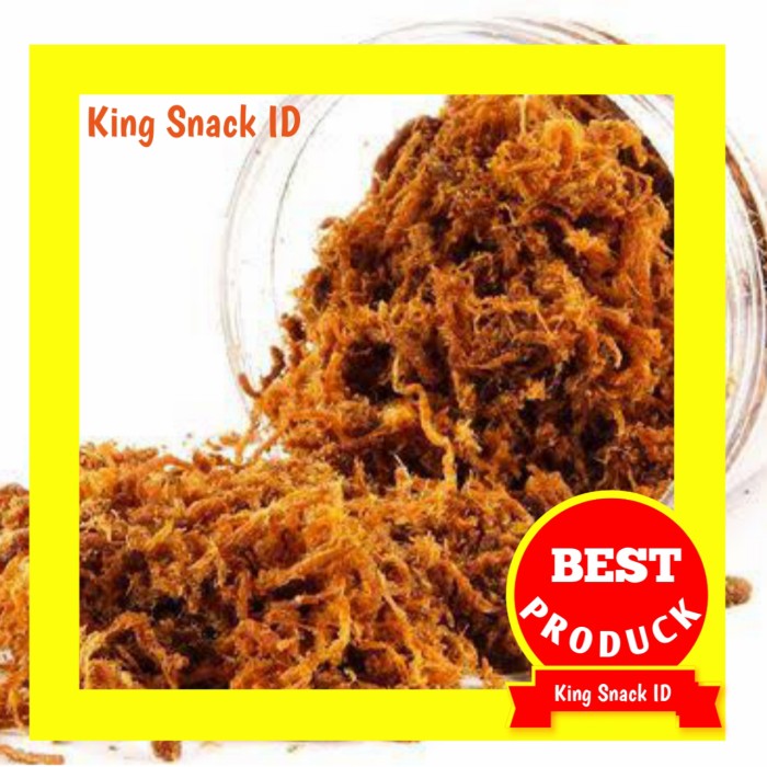 200 GR ABON SAPI SPESIAL ASLI 100% DAGING SAPI / ABON DAGING SAPI ...