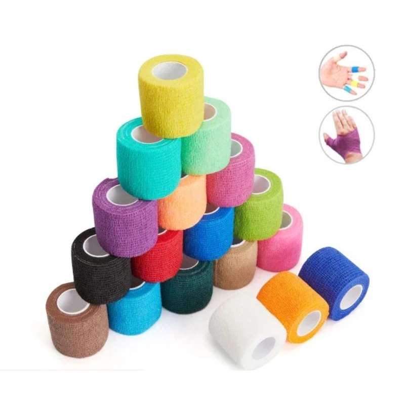 GO-Wrist Tape | Taping perban pergelangan tangan sepak bola, futsal ...