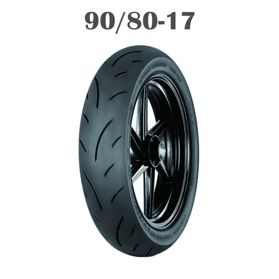 IRC MBR 110 Ban Tubeless Speed Winner Soft Compound 120/70 90/80 R17 ...