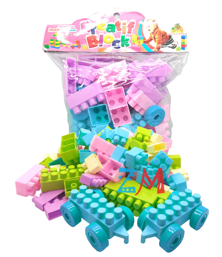 MAINAN ANAK LEGO BLOCK BESAR ISI 85 PCS OCT 9231 - MAINAN EDUKATIF ...