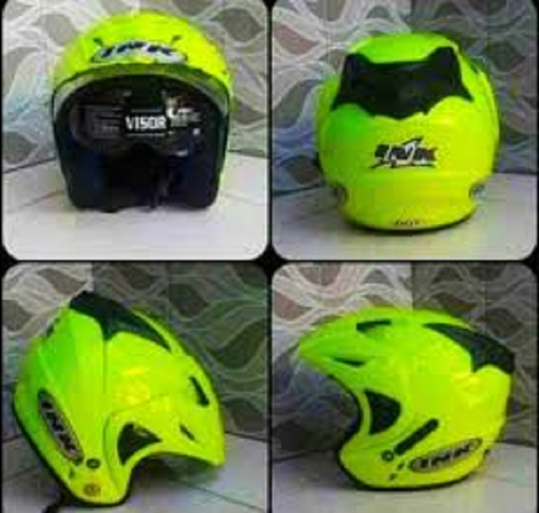 HELM INK DOUBLE VISOR MERK .NKC.SKS BER SNI | Lazada Indonesia
