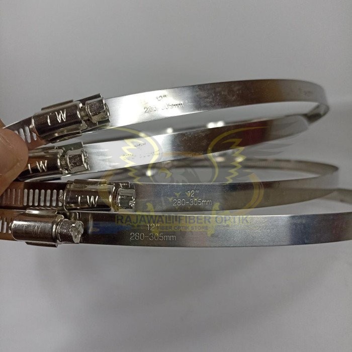 Klem Ring Cincin/clamring besi pengikat odp fiber optik (ukuran 12 ...