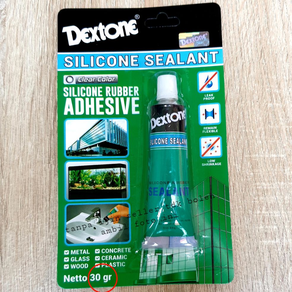 LEM KACA / LEM KACA TUBE/LEM KACA ODOL 30 GRAM DEXTONE | Lazada Indonesia