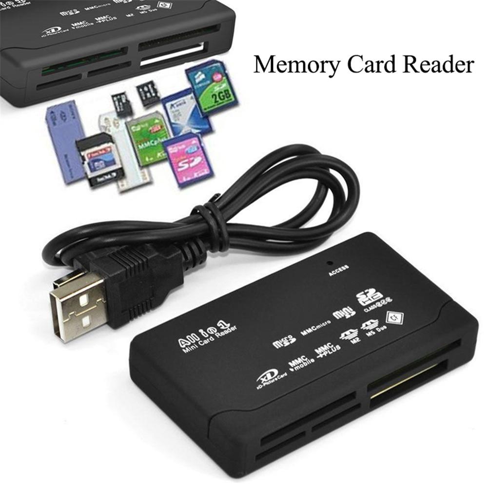 Katrider Card Reader Rider USB CF SD MMC Mini SD M2 MS Duo MS Pro XD ...