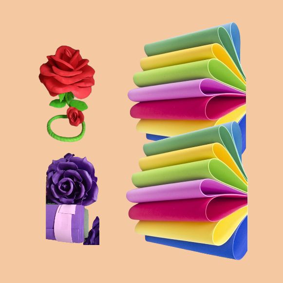 Busa Ati 2mm warna Kerajinan / Eva spon | Spons eva | Eva foam | Lazada ...