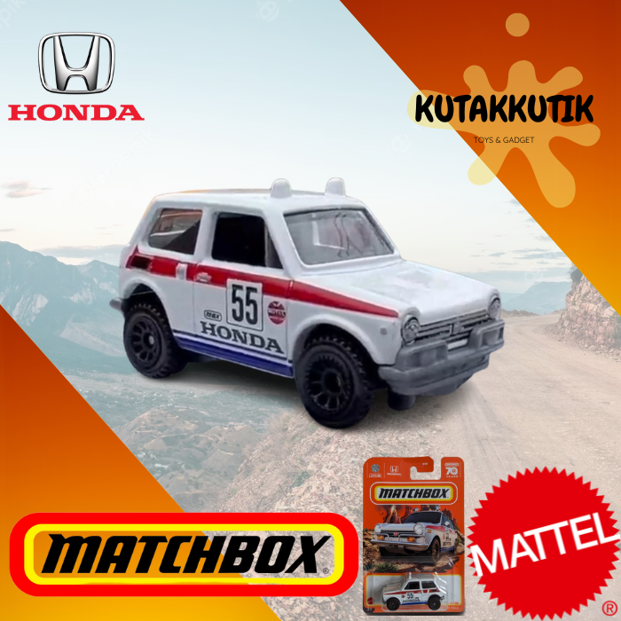 Matchbox Mobil Rally 1970 Honda N600 Off Road Honda Edition | Lazada ...