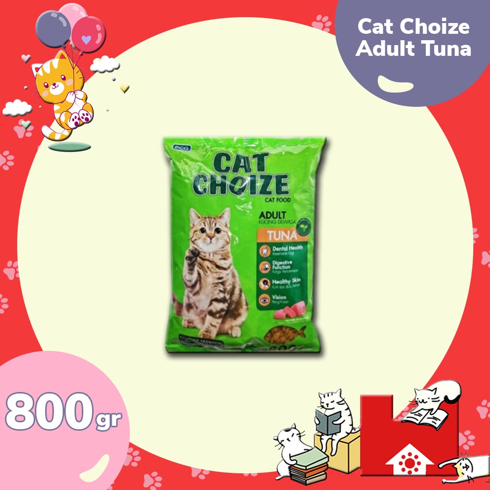 Cat choize ADULT 800gr | Cat choise 800 gr makanan kucing dewasa murah ...