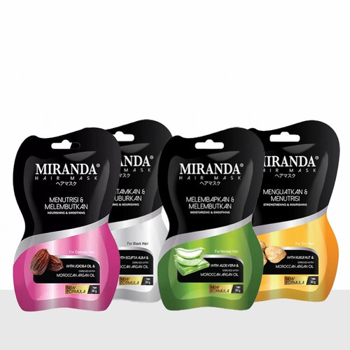 Miranda Hair Mask - Sachet 30 gram | Lazada Indonesia