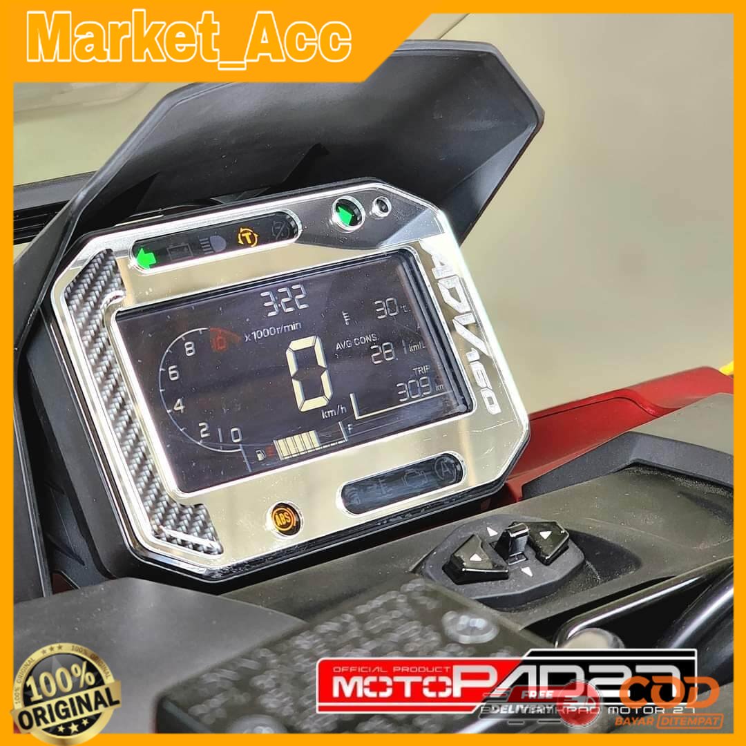 garnish cover spido meter Honda adv 160 | Lazada Indonesia