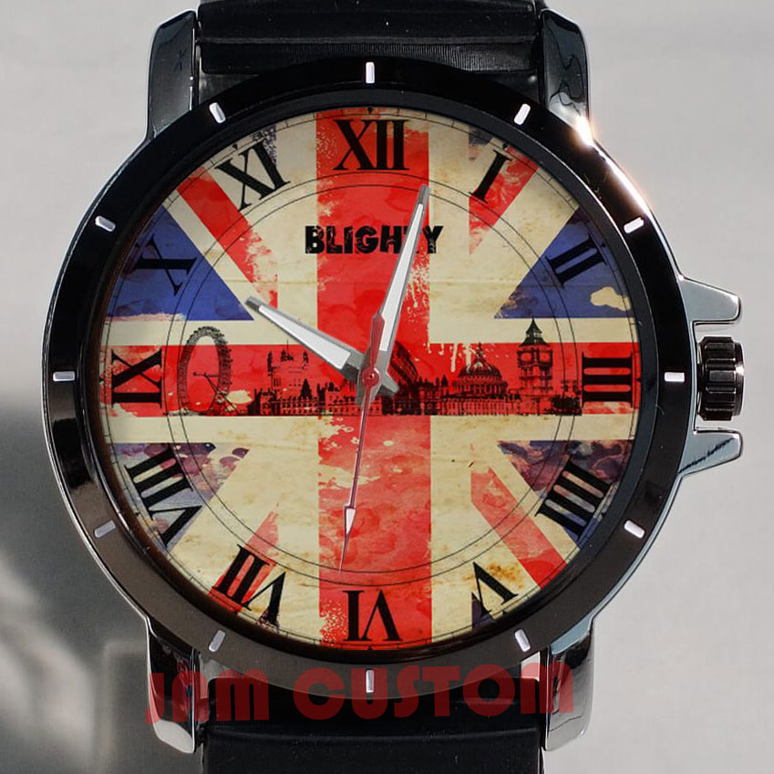 Jam Tangan Custom Bendera Inggris Vintage keren | Lazada Indonesia