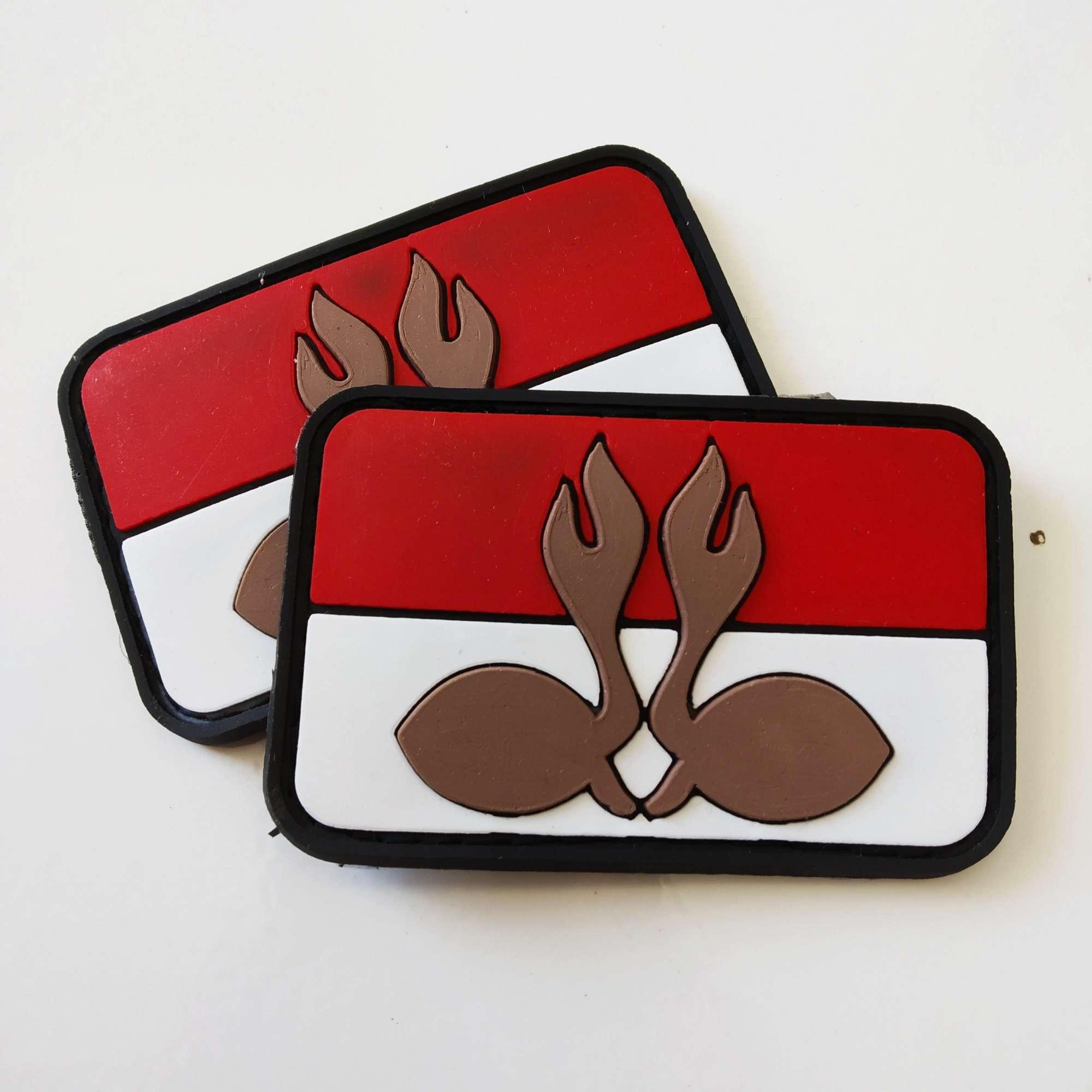 patch rubber LOGO PRAMUKA TUNAS KELAPA MERAH PUTIH/tempelan karet ...