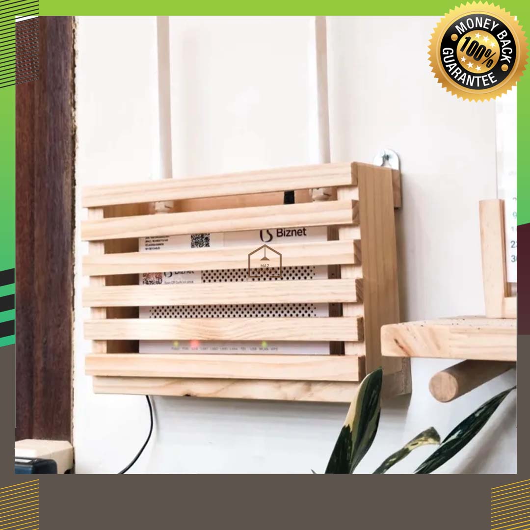 Tempat Router Wifi Dinding / Rak Gantung Tempat Router Wifi / Rak ...