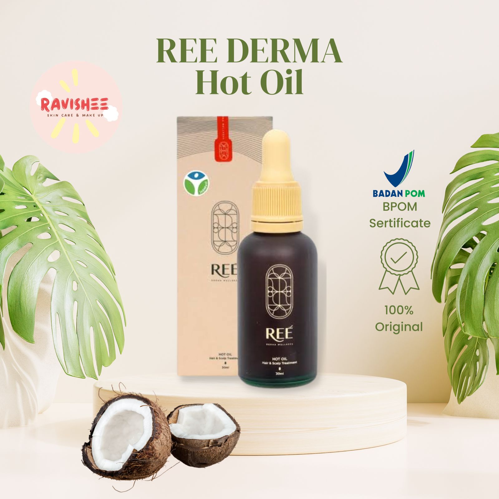 Ree Hot Oil - Hair & Scalp Treatment - Derma Wellness | Lazada Indonesia
