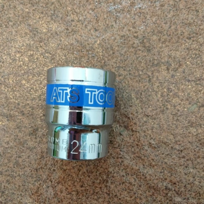 ATS mata sock 24MM 1/2inch 6PT socket kunci sock 24 mm ORIGINAL ...