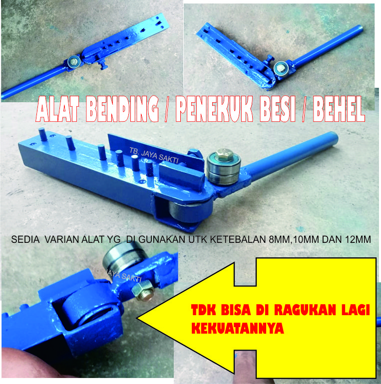 Alat penekuk besi beton,alat bending besi beton | Lazada Indonesia